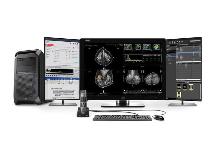Complete Mammography | Barco 12MP Color Display | HP Workstation