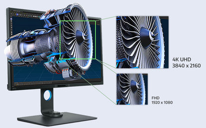 BenQ PD3200U 32" 4K UHD Color LED Display Monitor (PD3200U)
