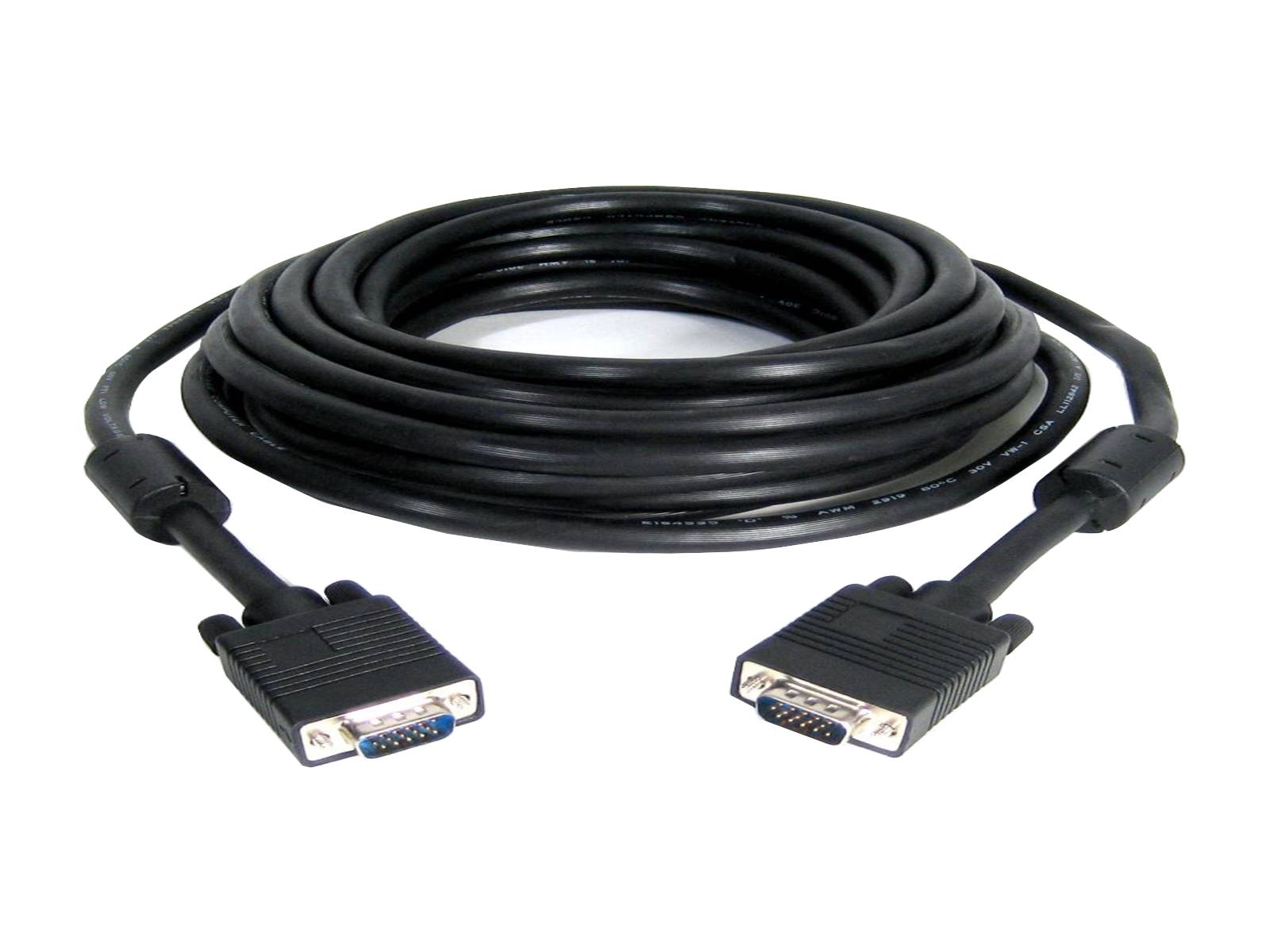 Dell TF308 HD 15-pin Male-Male VGA Monitor Cable 6ft (Black) (TF308-HT