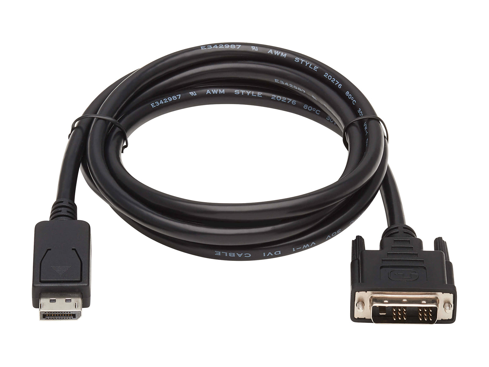 Tripp Lite DisplayPort to DVI-D Video Signal Cable 6ft (P581-006)